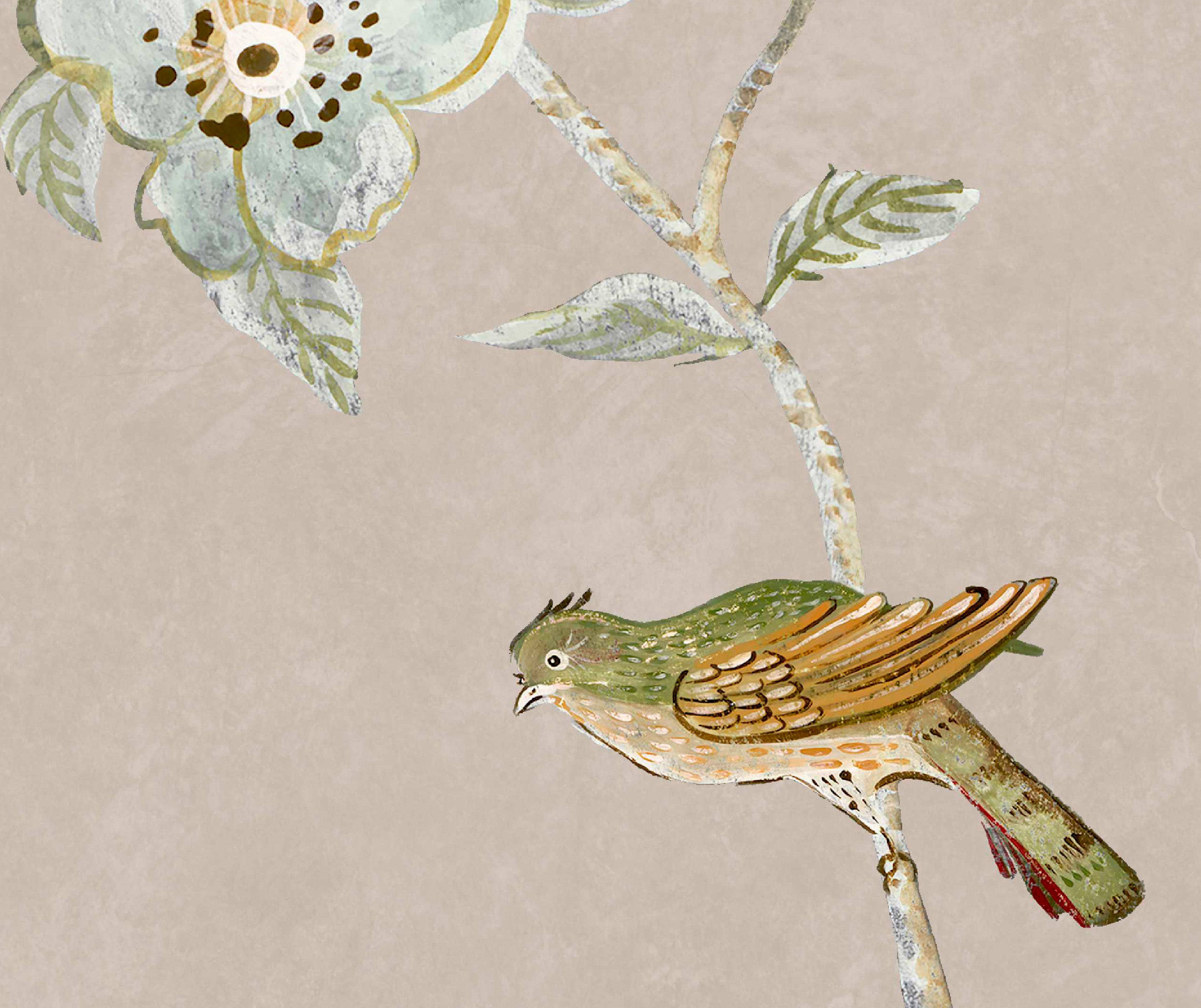 Songbird Wallpaper Sample – Shop Kit Kemp